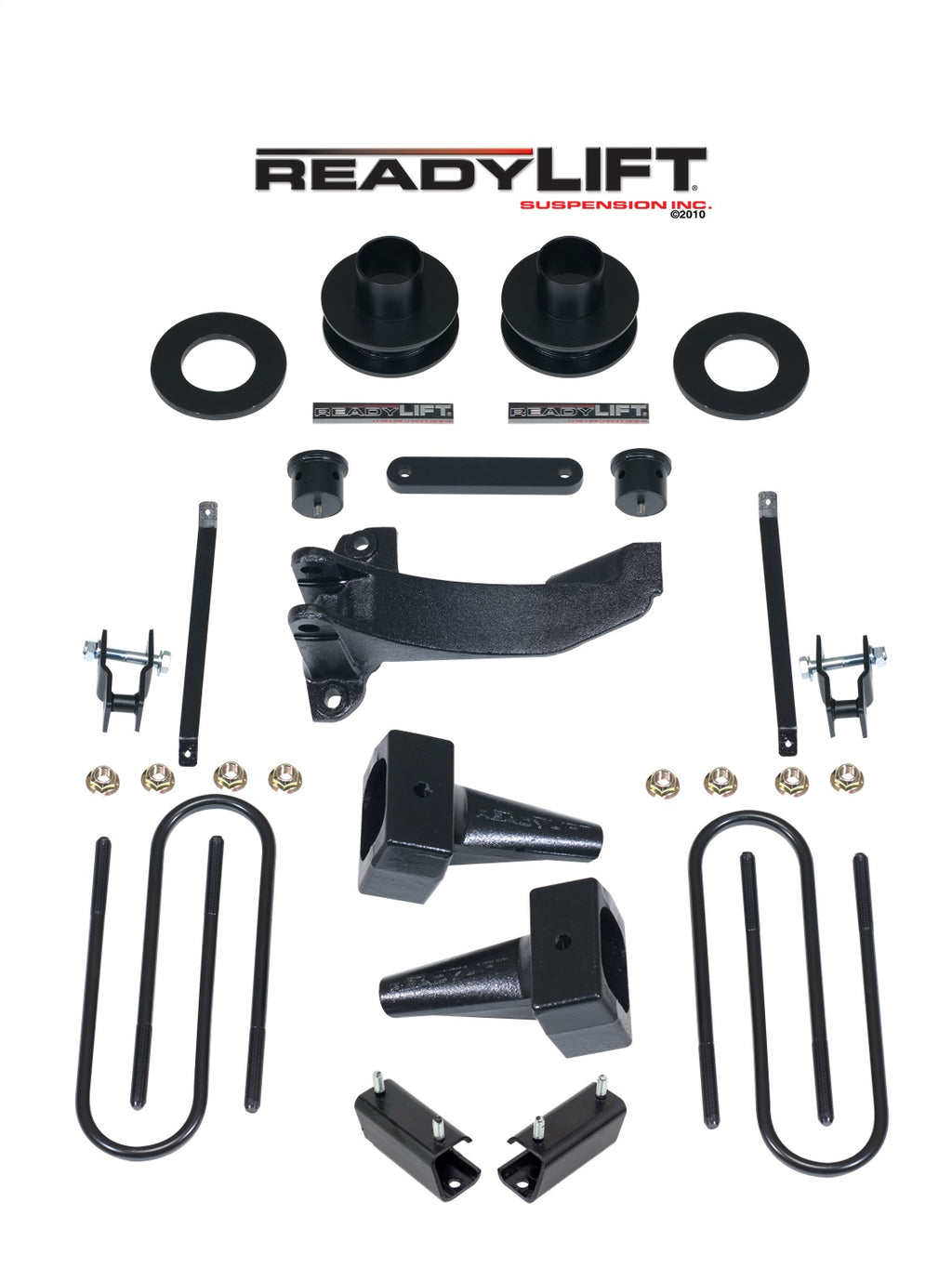 Readylift Suspension Lift Kit 11-16 for Ford Superduty 2.5" W/5" R 69 ...